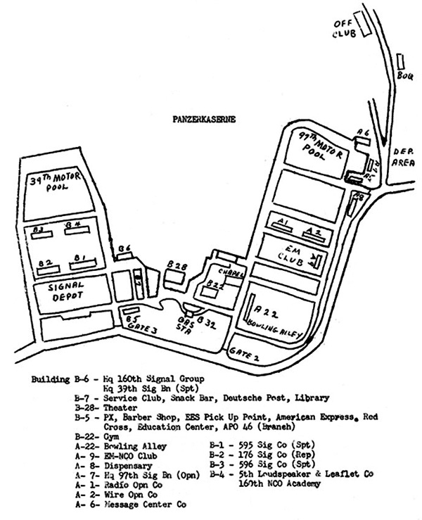 USAREUR Installation Maps - Böblingen 1978